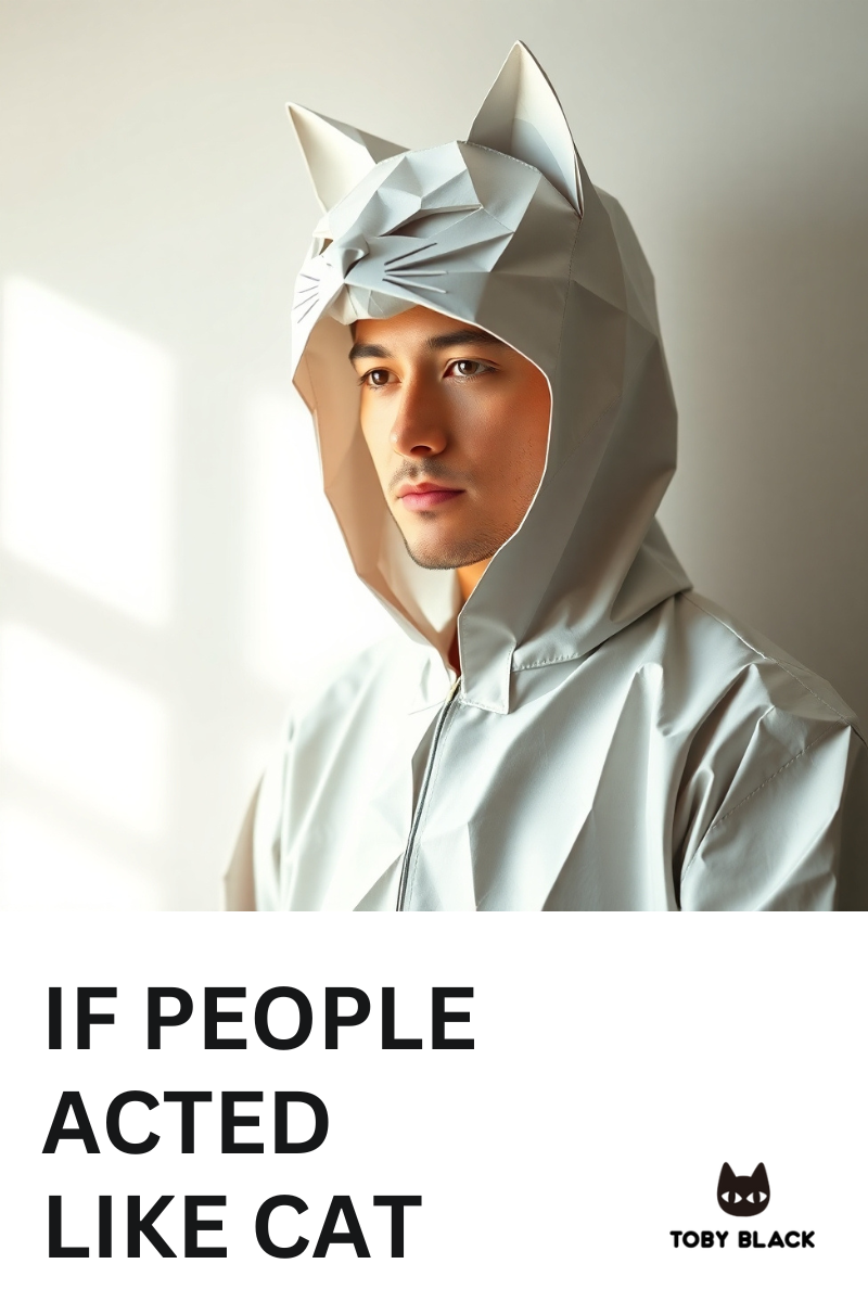 The world if people acted like cats – Toby Black