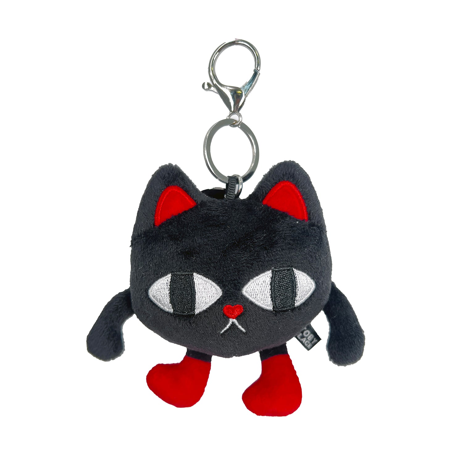 Bag Charm - Red-Boots Toby – Toby Black